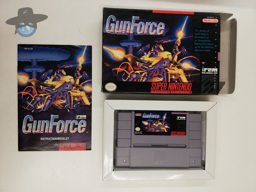 GunForce inkl. Poster / USA NTSC-U / Super Nintendo (Gebraucht) in St. Gallen für CHF 99.9 – mit ...