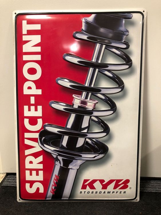 Kyb service Point Werbung Garage reklame (Gebraucht) in Reinach AG für CHF 65 – mit Lieferung ...