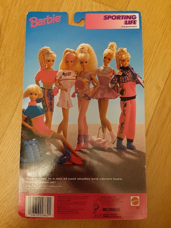 Vintage Barbie-Outfit 90er Jahre Sporting Life (Neu und originalverpackt) in Zürich für CHF 15 ...