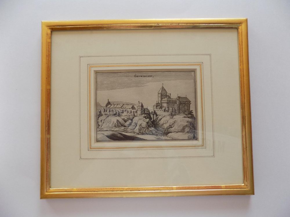 Grüningen nach Merian Goldrahmen | Kaufen auf Ricardo