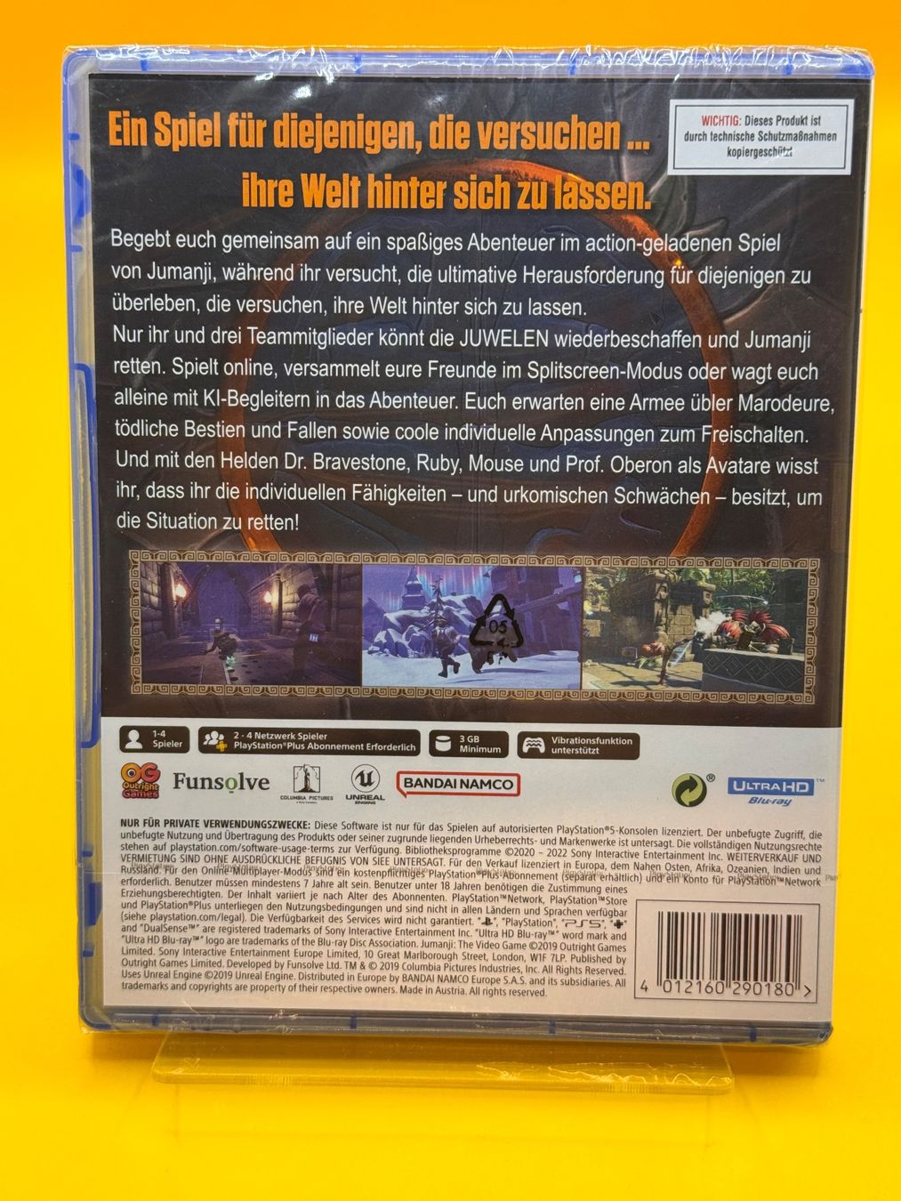 Jumanji PS5 Spiel - Abenteuer für die kalte Jahreszeit (Neu und ...