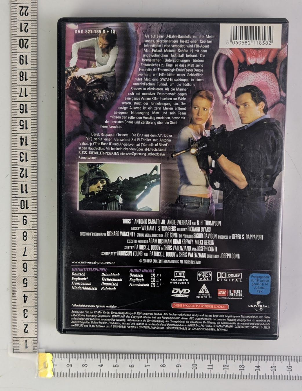 Bugs - Die Killer-Insekten DVD, Top Zustand, Horror Film! (Gebraucht ...