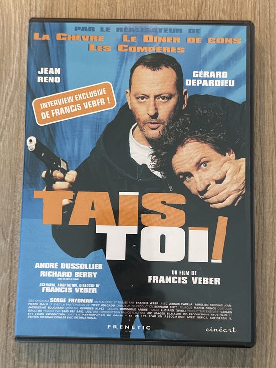 DVD Tais-Toi! avec Jean Reno et Gérard Depardieu - Comédie C | Kaufen ...