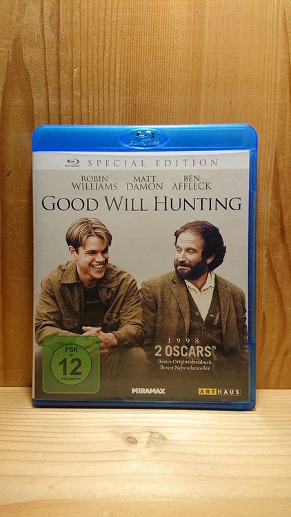 GOOD WILL HUNTING Blu-Ray mit Robin Williams und Matt Damon (Gebraucht ...