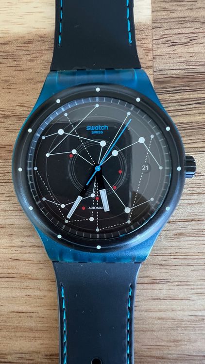 Swatch SISTEM51 SISTEM BLUE rare, 1ère montre sortie en 2013 (Neu ...