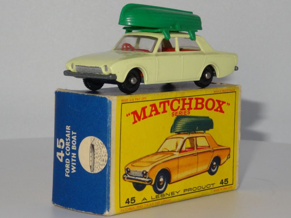 Matchbox 45, Made in England, Ford Corsair mit Boot, Vintage (Neu (gemäss Beschreibung)) in ...
