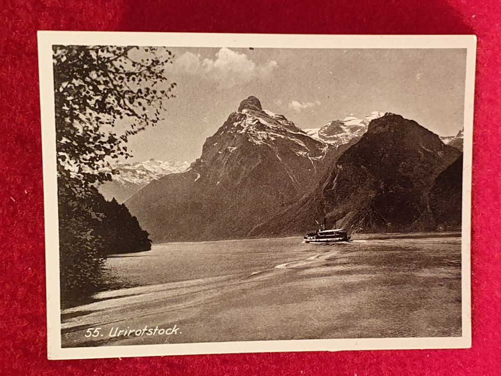 Mini AK 9x6,7 cm Urirotstock (R1) | Kaufen auf Ricardo