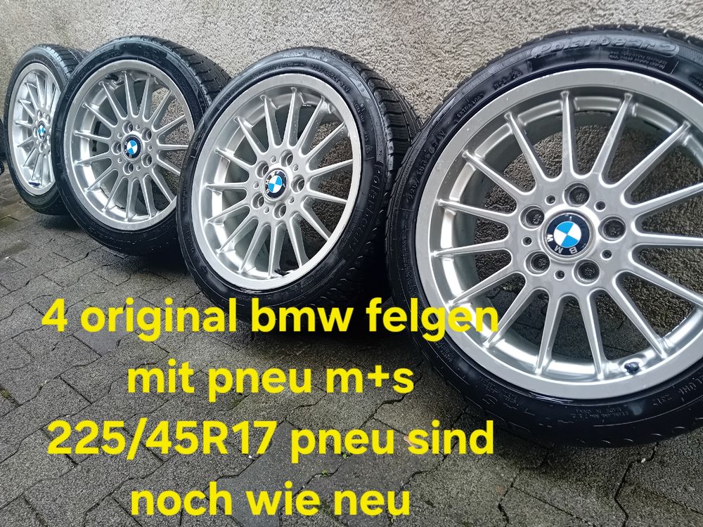 BMW Felgen mit Reifen (Gebraucht) in Mollis für CHF 200 – nur Abholung ...