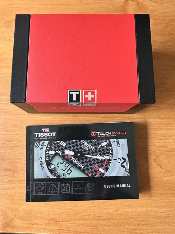 Tissot T-Touch Expert – titane – complète (boîte & mode d’em (Gebraucht ...