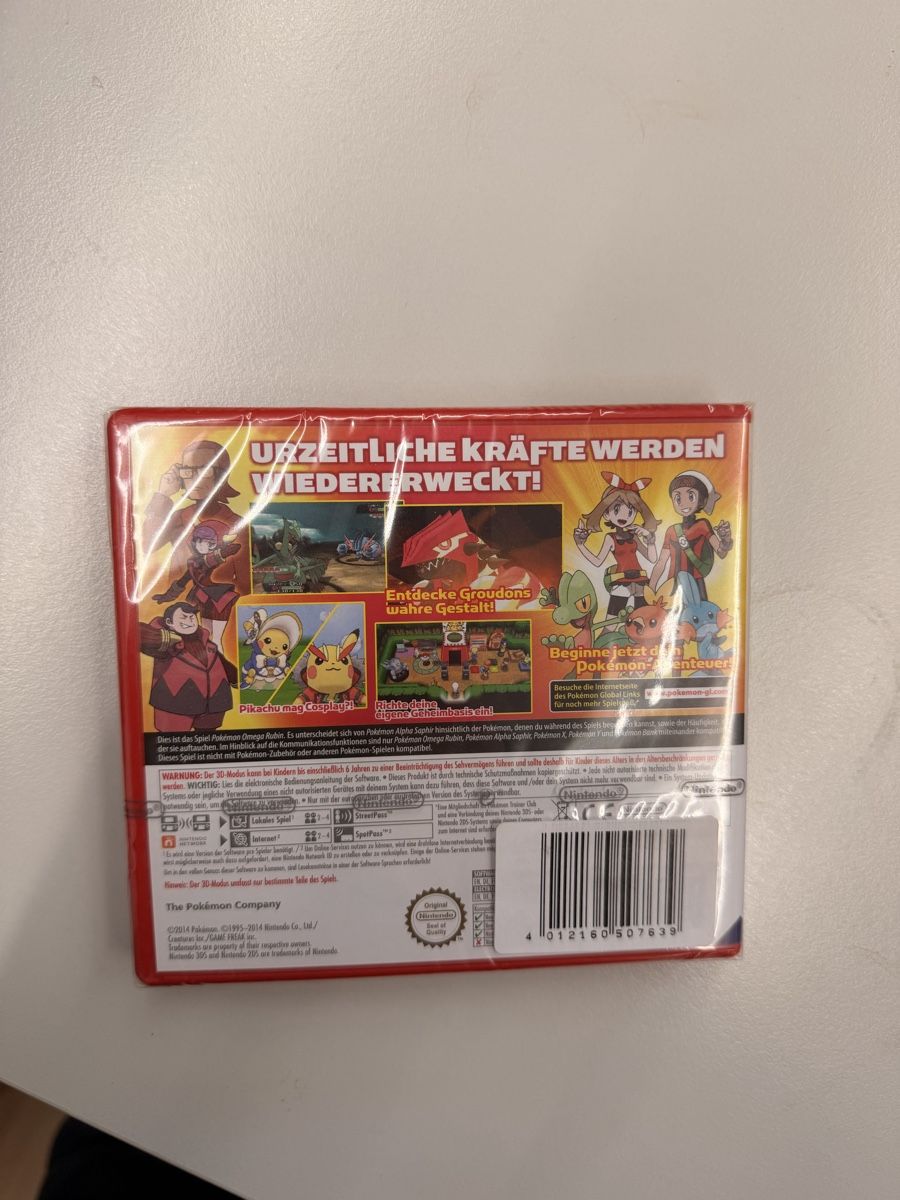 Pokémon Omega Rubin - Nintendo 3DS - Neu (Neu und originalverpackt) in ...