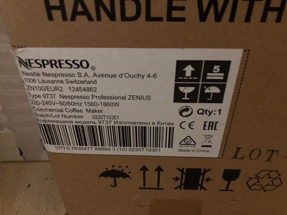 Nespresso 9737 ZENIUS | Kaufen auf Ricardo