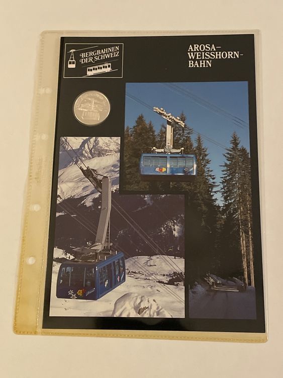 Bergbahnen der Schweiz Arosa/Weisshornbahn | Kaufen auf Ricardo
