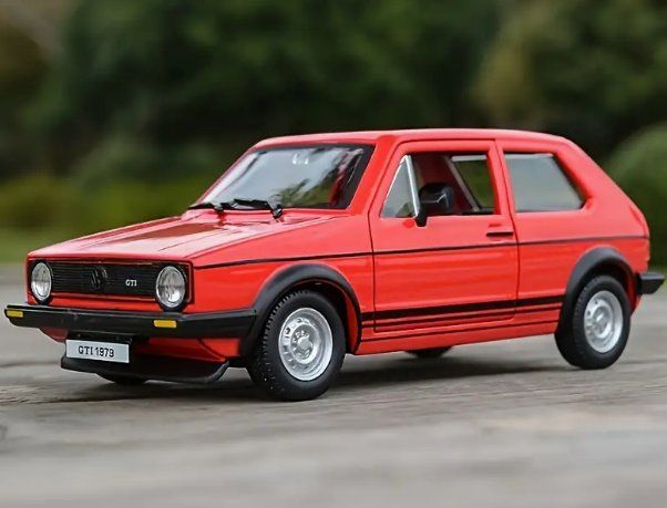 1979 Volkswagen Golf Mk1 Gti Modellauto 1/24 (Rot) (Neu und ...