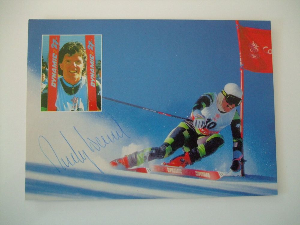 ANDREAS WENZEL (LIE) EX-SKISTAR AUTOGRAMMKARTE (Gebraucht) in Schachen b. Reute für CHF 13 – mit ...