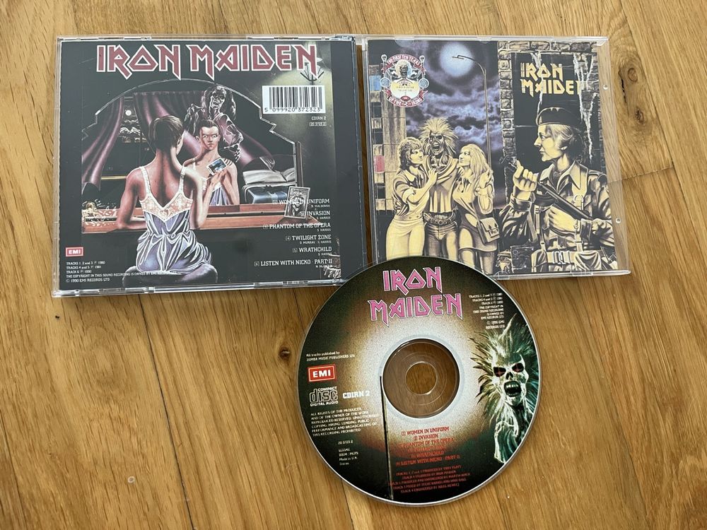 Iron Maiden - Women In Uniform & Twilight Zone - CD (rar!) (Neu (gemäss ...