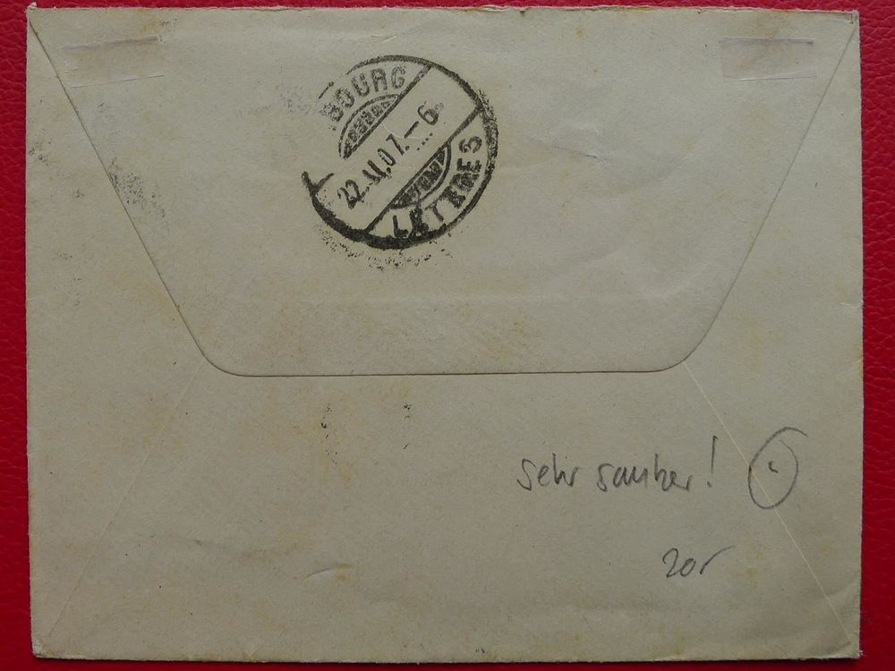 1907, Nr.83, Brief von PORRENTURY sehr sauber nach FRIBOURG (Gebraucht ...