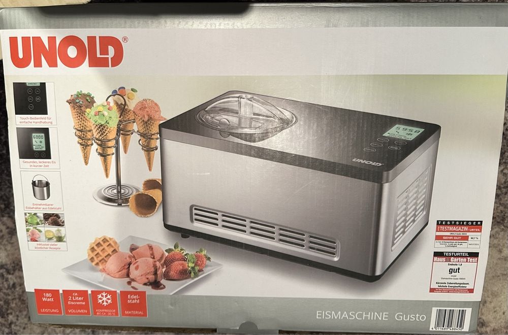 Unold Eismaschine Gusto 48845 | Kaufen auf Ricardo