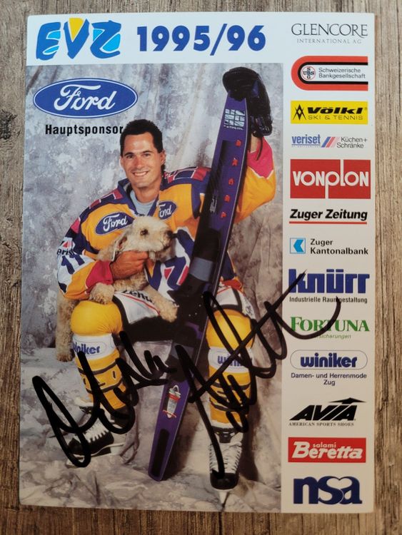 Misko Antisin original signierte Autogrammkarte Evz 1995/96 (Gebraucht ...