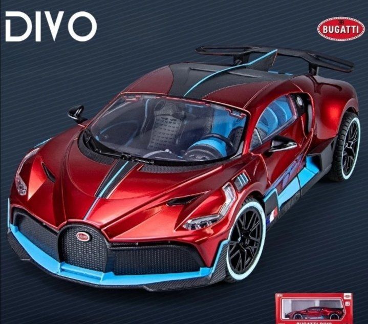 Bugatti Divo rouge 1:18 Voiture Miniature Neuve (Neu und ...