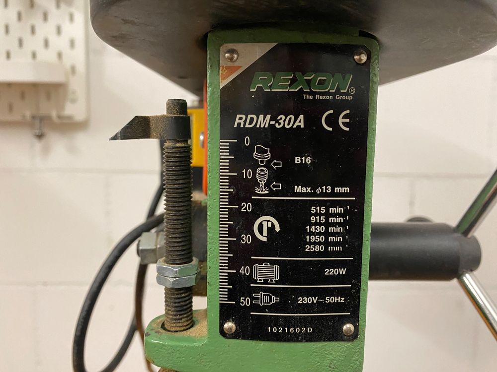 Standbohrmaschine Rexon RDM-30A (Gebraucht) in Pfäffikon ZH für CHF 35 ...