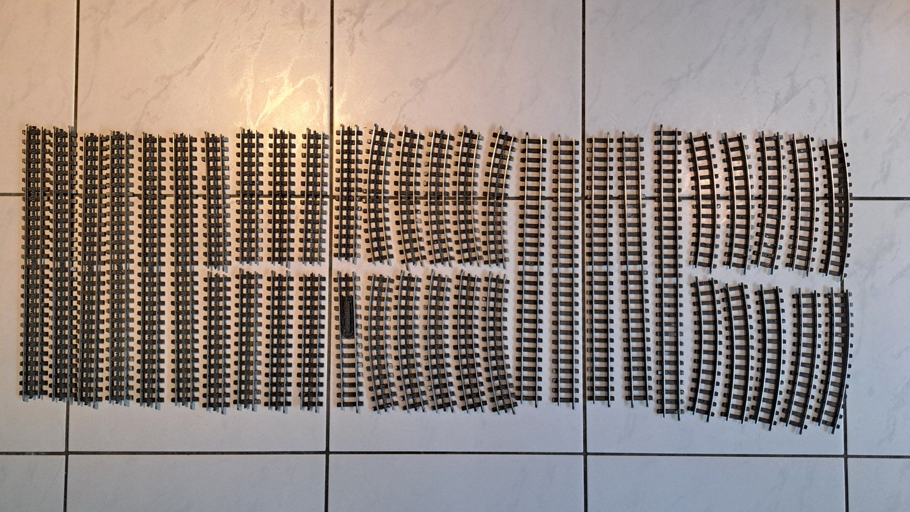 Roco Eisenbahn Schienen Alpin Line Zahnradbahn Spur 0m Lot 3 (Gebraucht ...