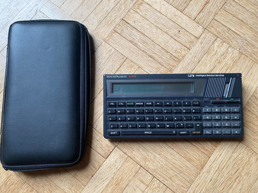 Texas Instruments TI-74 Pocket Computer aus 1985 | Kaufen auf Ricardo