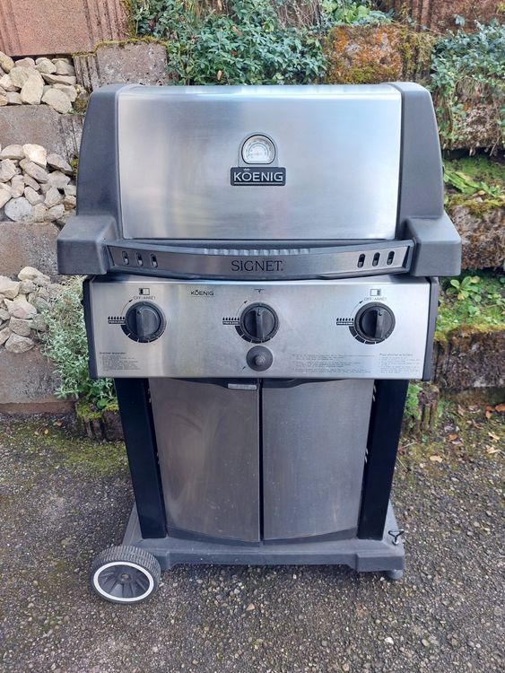 Top Gasgrill König Signet 20 schöner Zustand, komplett | Kaufen auf Ricardo