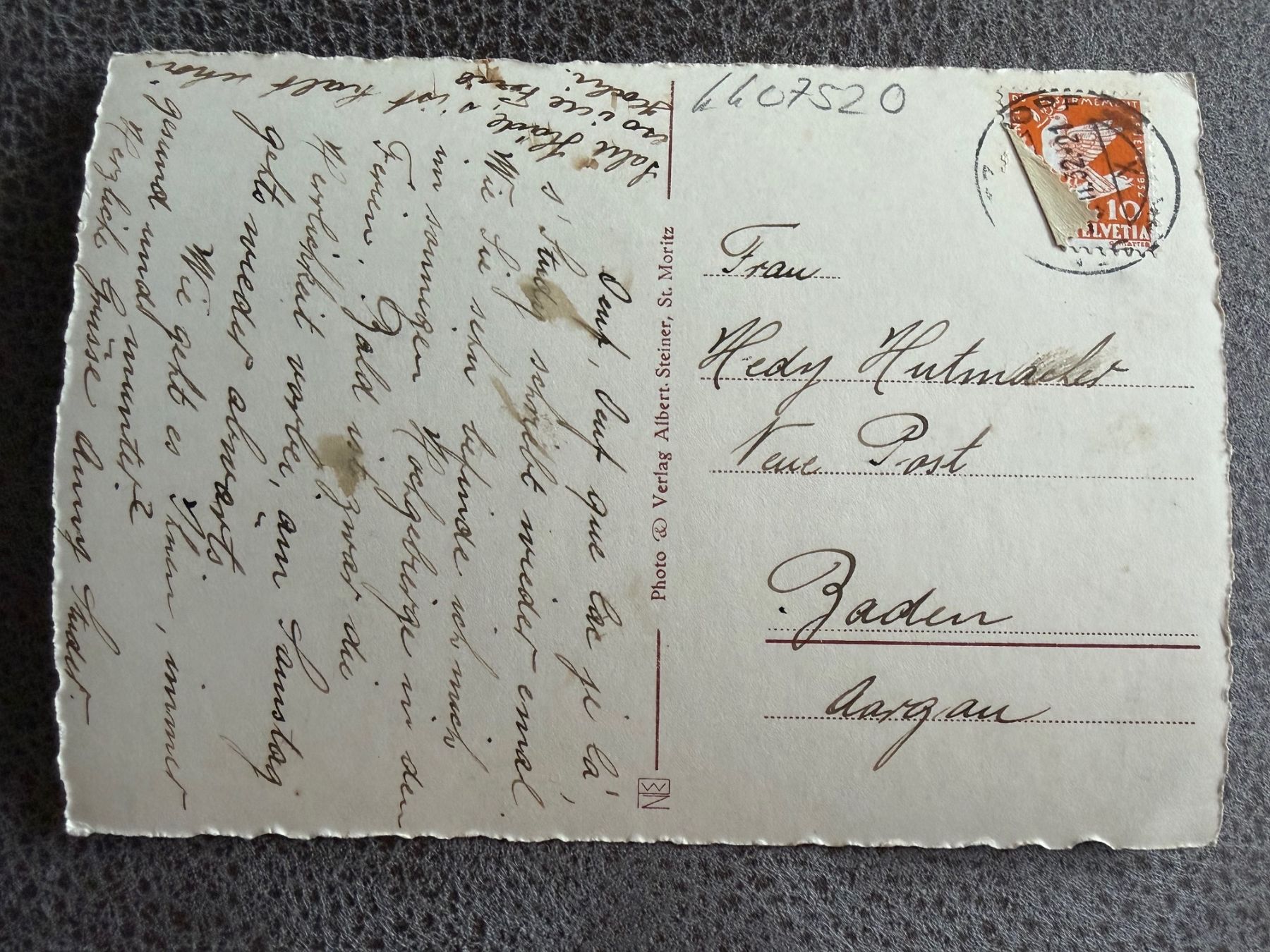 Albert Steiner St. Moritz 5088 Rauhreif am See (Gebraucht) in St.Moritz ...