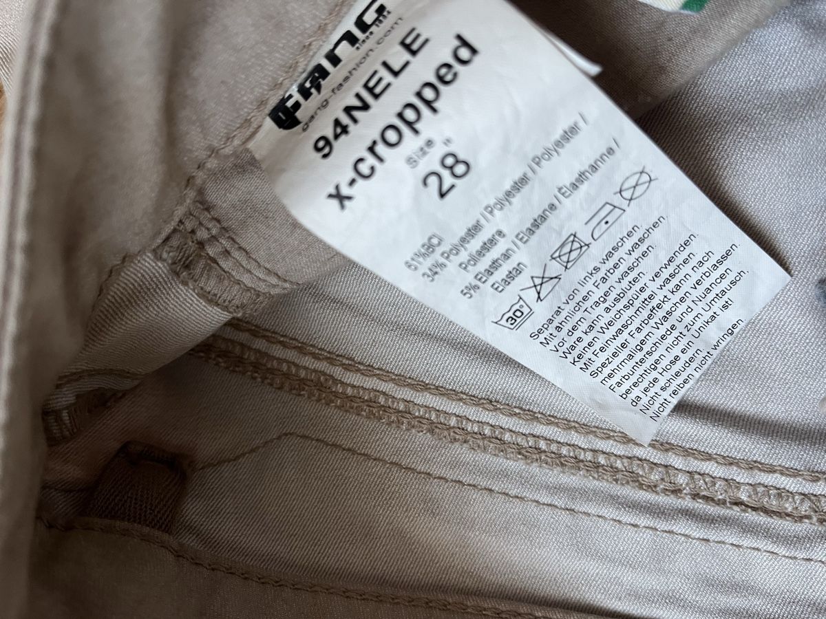 Gang X-Cropped Nele Hose 7/8, Jeans, Gr. 28 Top Zustand! (Gebraucht) in ...