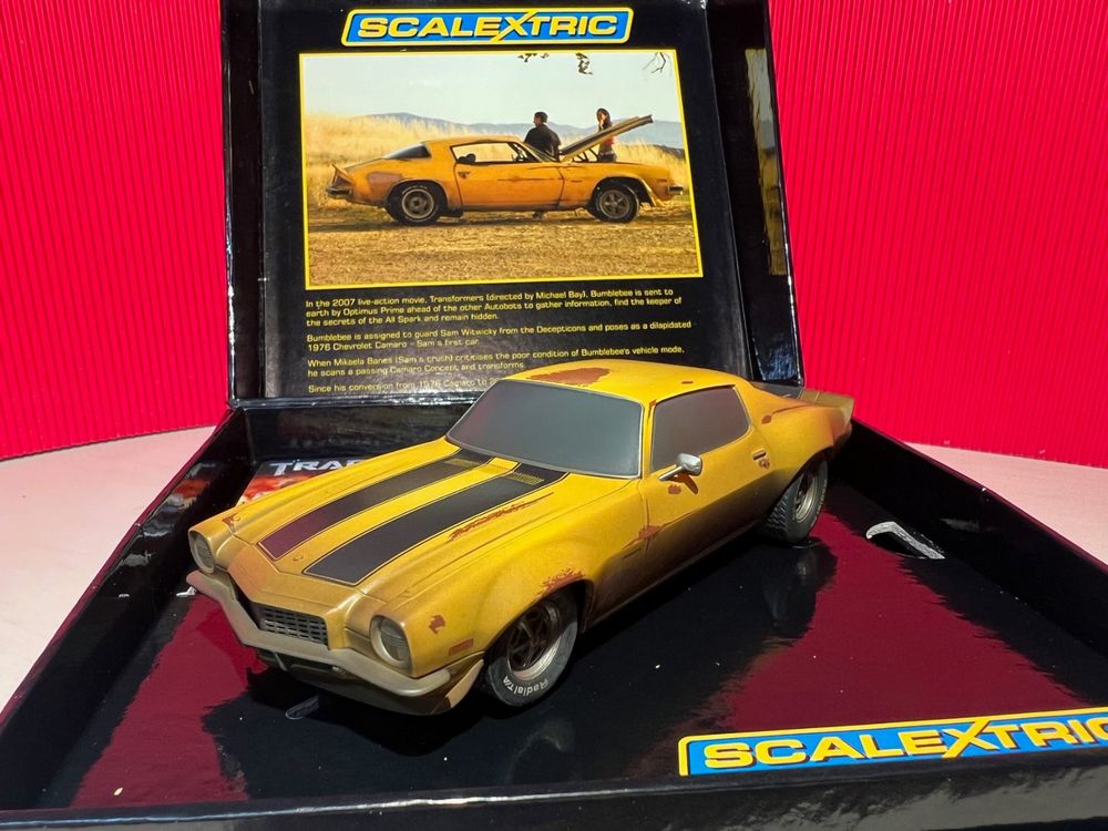 CHEVROLET CAMARO – BUMBLEBEE Transformers – Scalextric NEU (Neu (gemäss ...