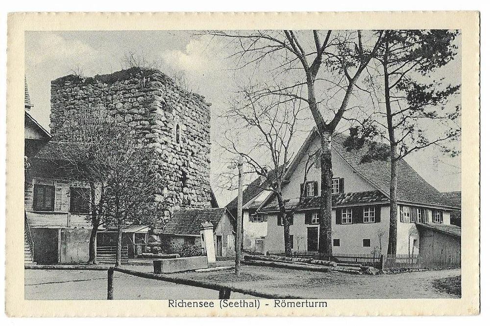 RICHENSEE: Römerturm mit Wohnhaus ~1920 (Gebraucht) in Engelburg für CHF 32 – mit Lieferung auf ...