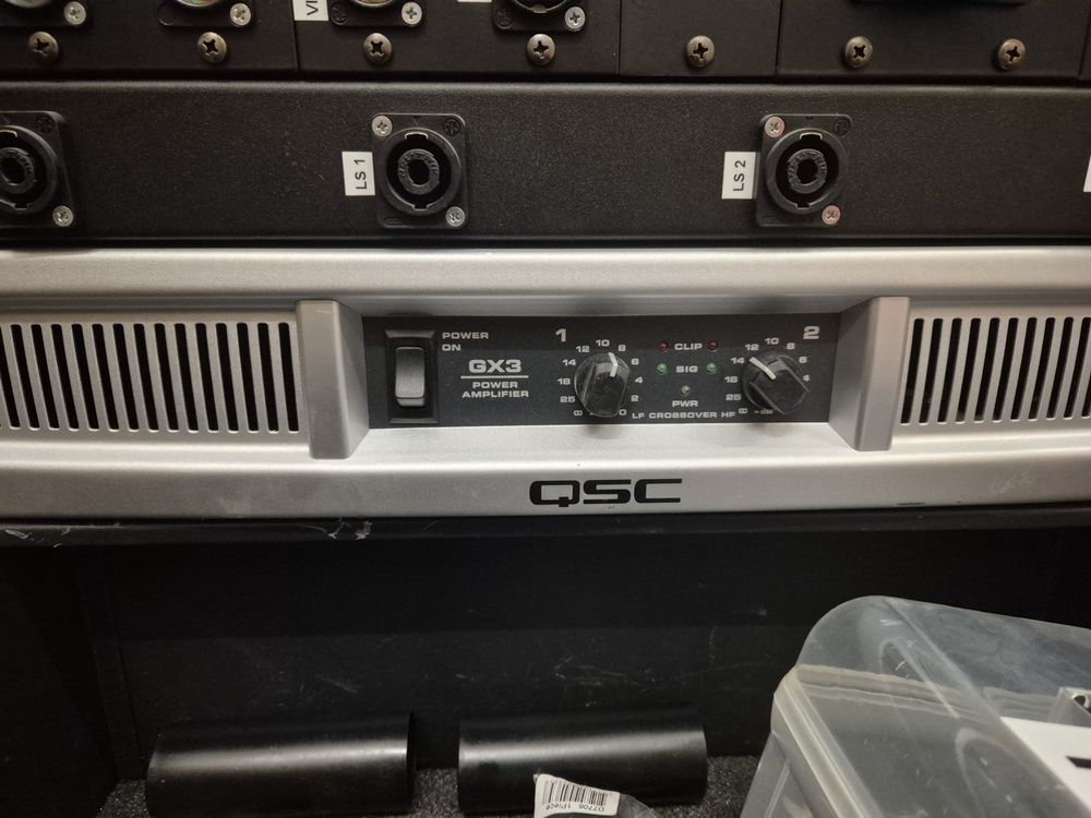 QSC AMPLIFIER GX 3 (Gebraucht) in Wil für CHF 199 – nur Abholung auf Ricardo kaufen