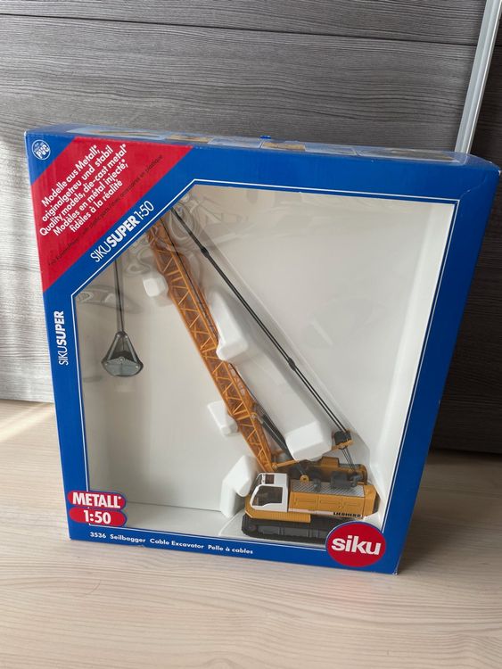 SIKU Super 1:50 Liebherr Seilbagger SIKU 3536/ OVP (Neu und ...