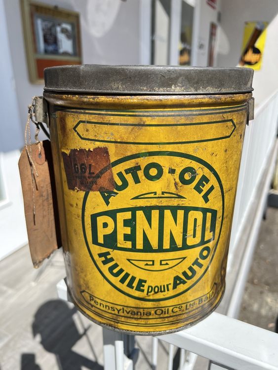 Pennol Basel alter Ölbidon ölkanister Kein Emailschild | Kaufen auf Ricardo