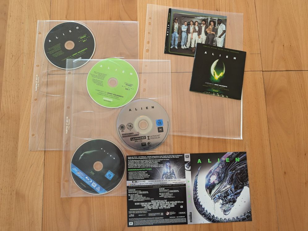 Alien 4K UHD & Bluray-Disc & Original Soundtrack (Neu (gemäss ...