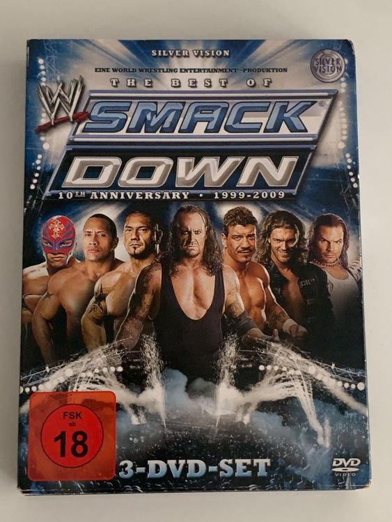 3er DVD Set WWE SMACKDOWN 1999-2009 (Gebraucht) in Basel für CHF 1 ...