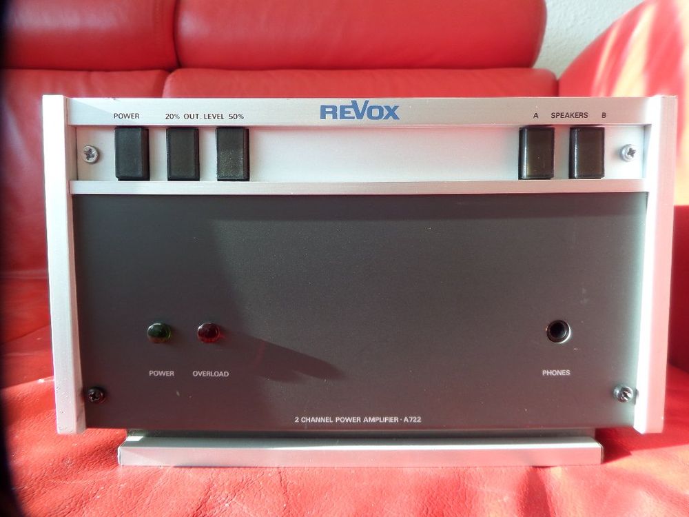 Revox A722 Endstufe Verstärker (Defekt) in für CHF 141 – mit Lieferung ...