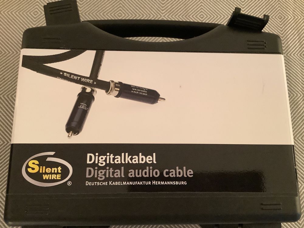 Silent WIRE Digitalkabel Referenz Optical, Toslink 1,5 Meter (Gebraucht ...