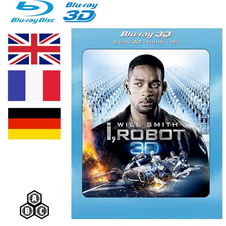 I, Robot (2004) - Blu-ray 3D + Blu-ray + DVD (D'occasion) à Semsales pour CHF 15 – avec ...