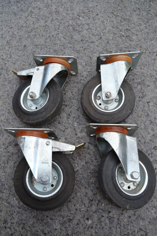 Rollräder 12cm Durchmesser (Gebraucht) in Beinwil am See für CHF 10 ...