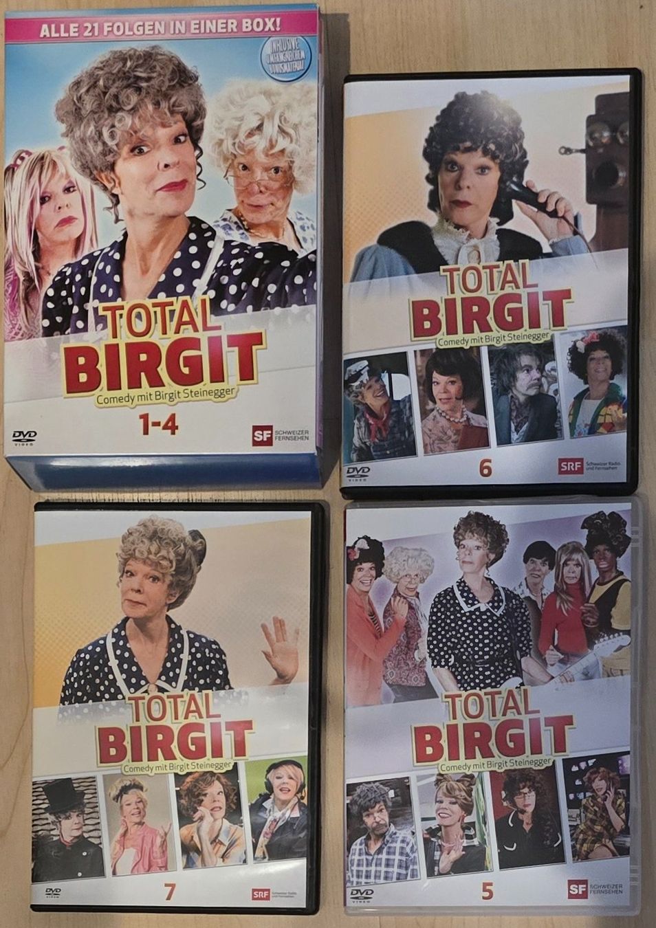 Total Birgit 1-7 (DVD Sammlung) (Gebraucht) in Schwerzenbach für CHF 60 – mit Lieferung auf ...
