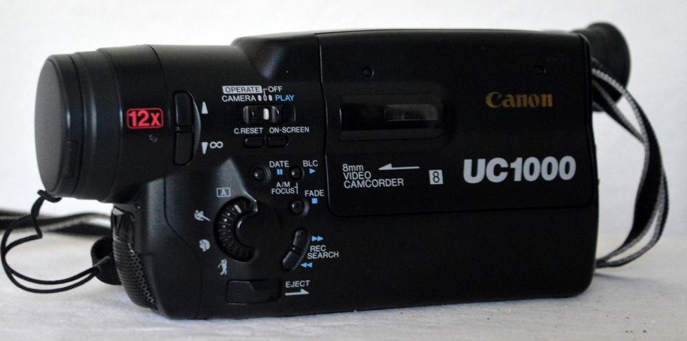 Camcorder Canon UC1000E Video8 caméscope (Gebraucht) in Collonges für CHF 155 – mit Lieferung ...