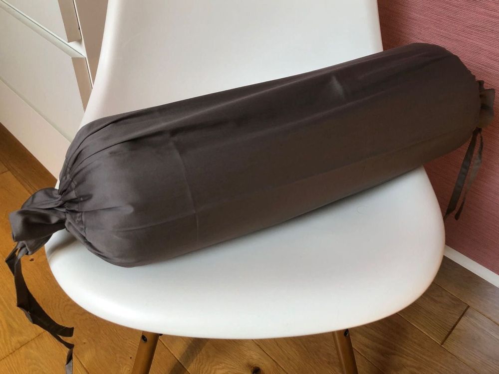 Coussin boudin Nackenrollen Inlet Polyester & Satin Bezug (Neuf avec ...