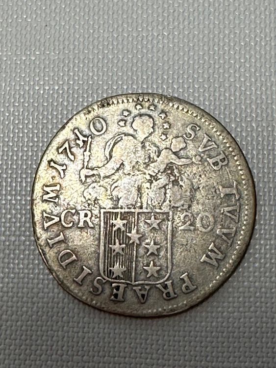 Münze KANTON WALLIS 20 Kreuzer Batzen 1710 (Gebraucht) in Fulenbach für CHF 60 – mit Lieferung ...