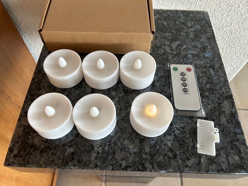 Stilvolle Teelicht Mit Aaa Batterie Bild