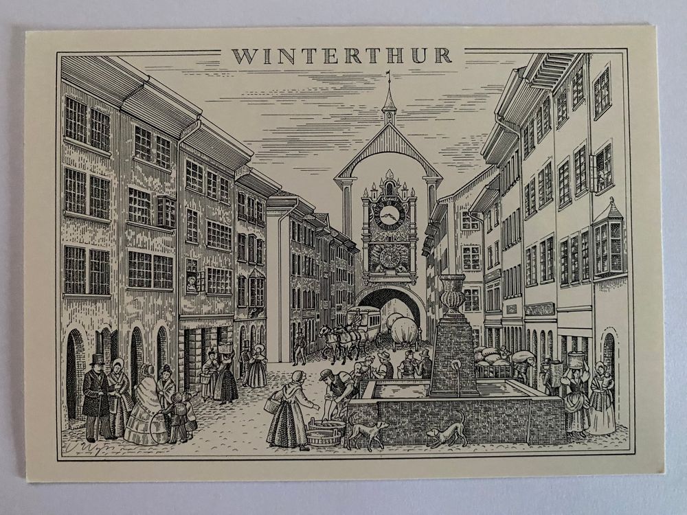 Bildkarte Internationales Sammler-Festival Winterthur 1996 (Neu (gemäss ...