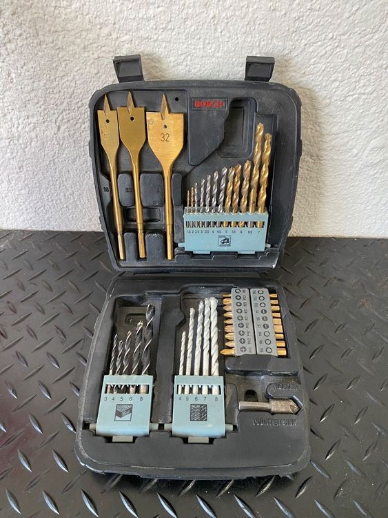 Bohrer Set Bosch Holz Stein Metall (Gebraucht) in Niederuzwil für CHF ...