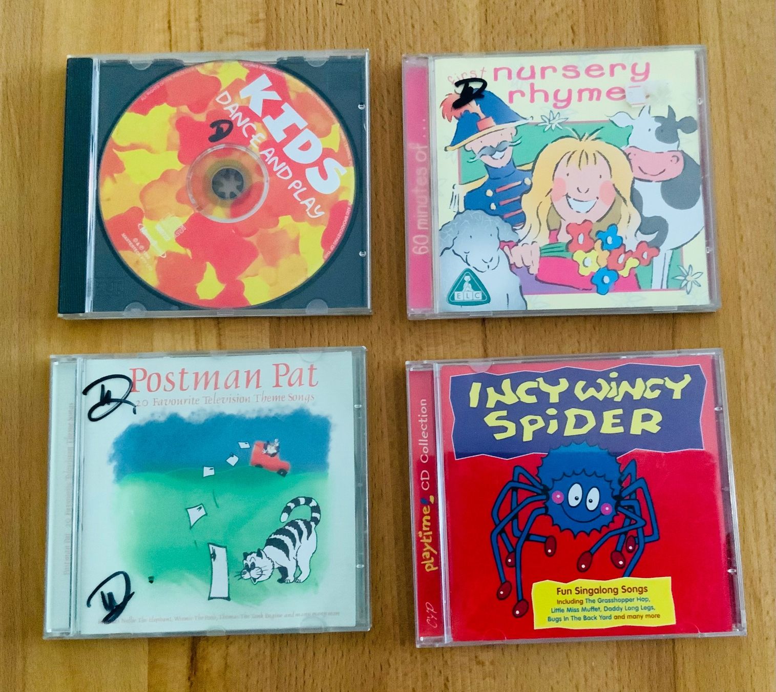 Kinder CD Sammlung - Postman Pat, Kids, Incy Wincy Spider (Gebraucht ...