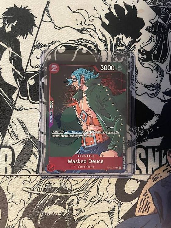 One Piece TCG: Masked Deuce (OP02-017) (V.2) (Neu (gemäss Beschreibung ...