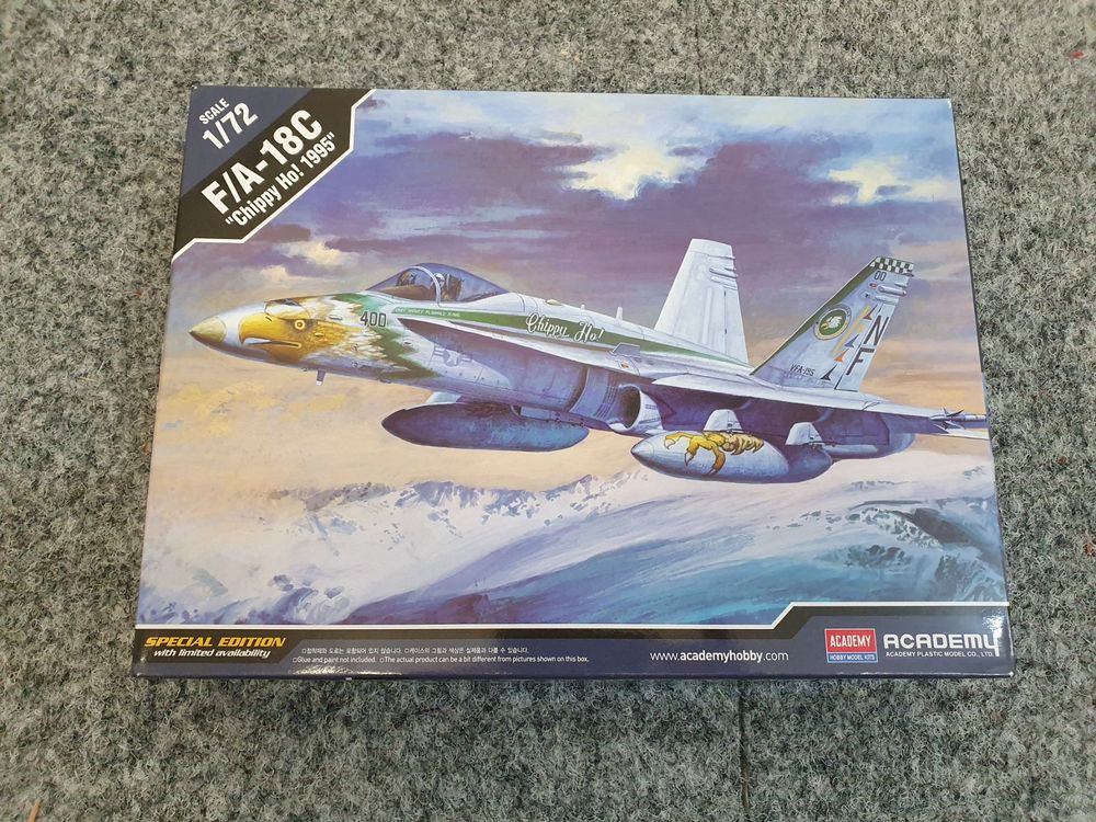 Academy F/A-18C "Chippy Ho! 1995" 1/72 Art Nr #12505 (Neu und ...